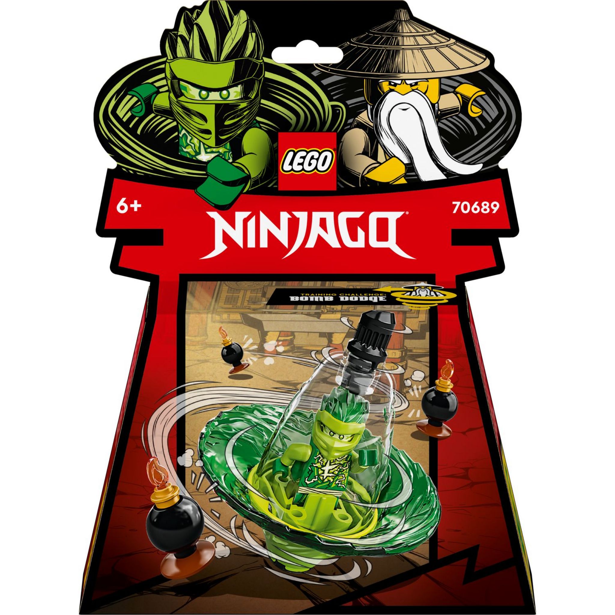 LEGO Ninjago 70689 - L'Entraînement Ninja Spinjitzu de Lloyd pas cher ...