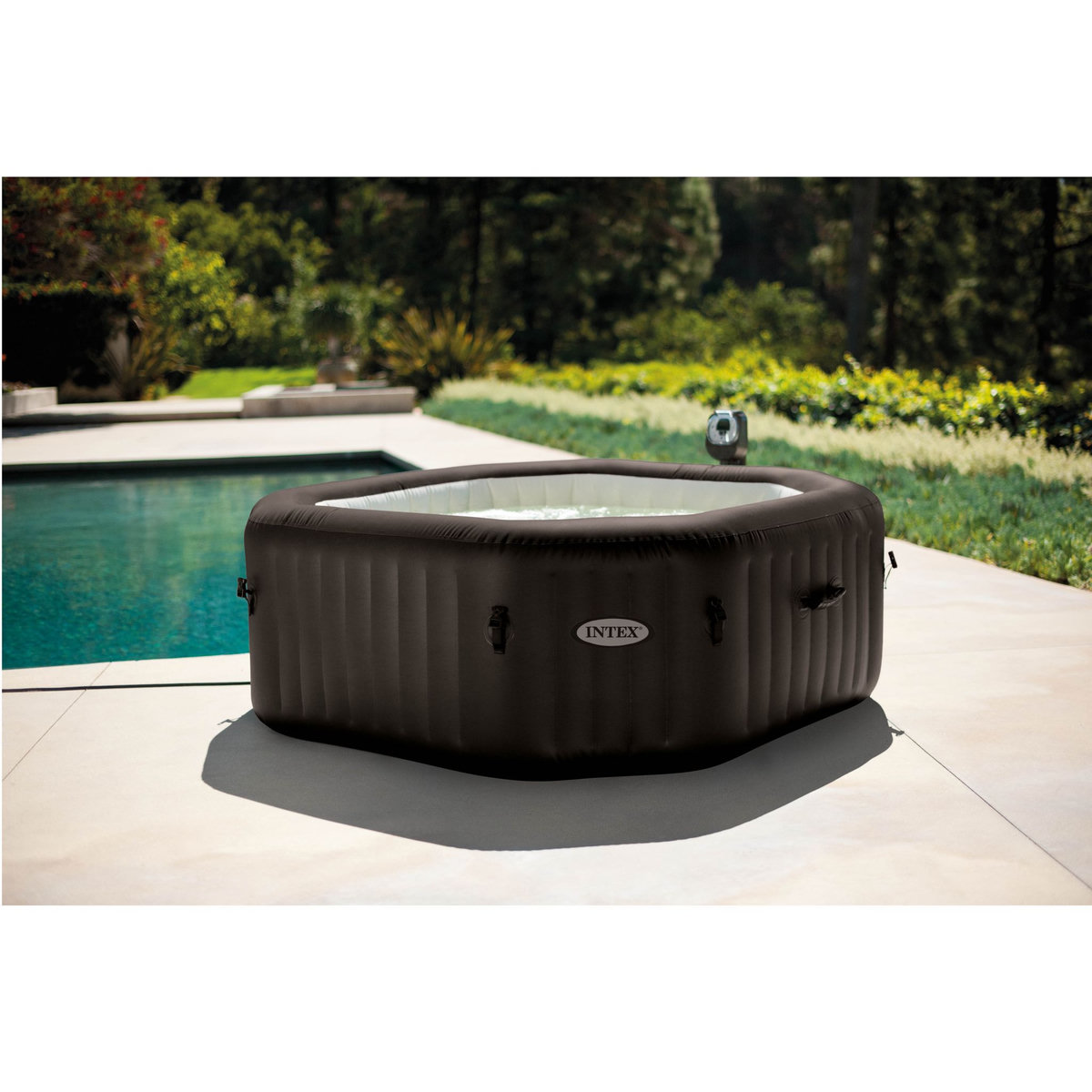 INTEX Pure spa 6 places octogonal à jets pas cher - Auchan.fr