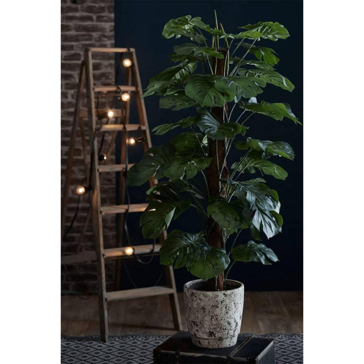 EMERALD Emerald Monstera artificiel sur poteau 150 cm pas cher - Auchan.fr