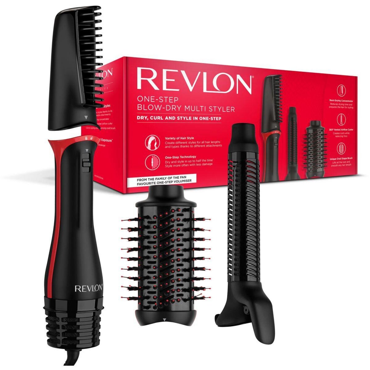 Revlon Brosse soufflante One Step Multi Styler RVDR5333E pas cher ...