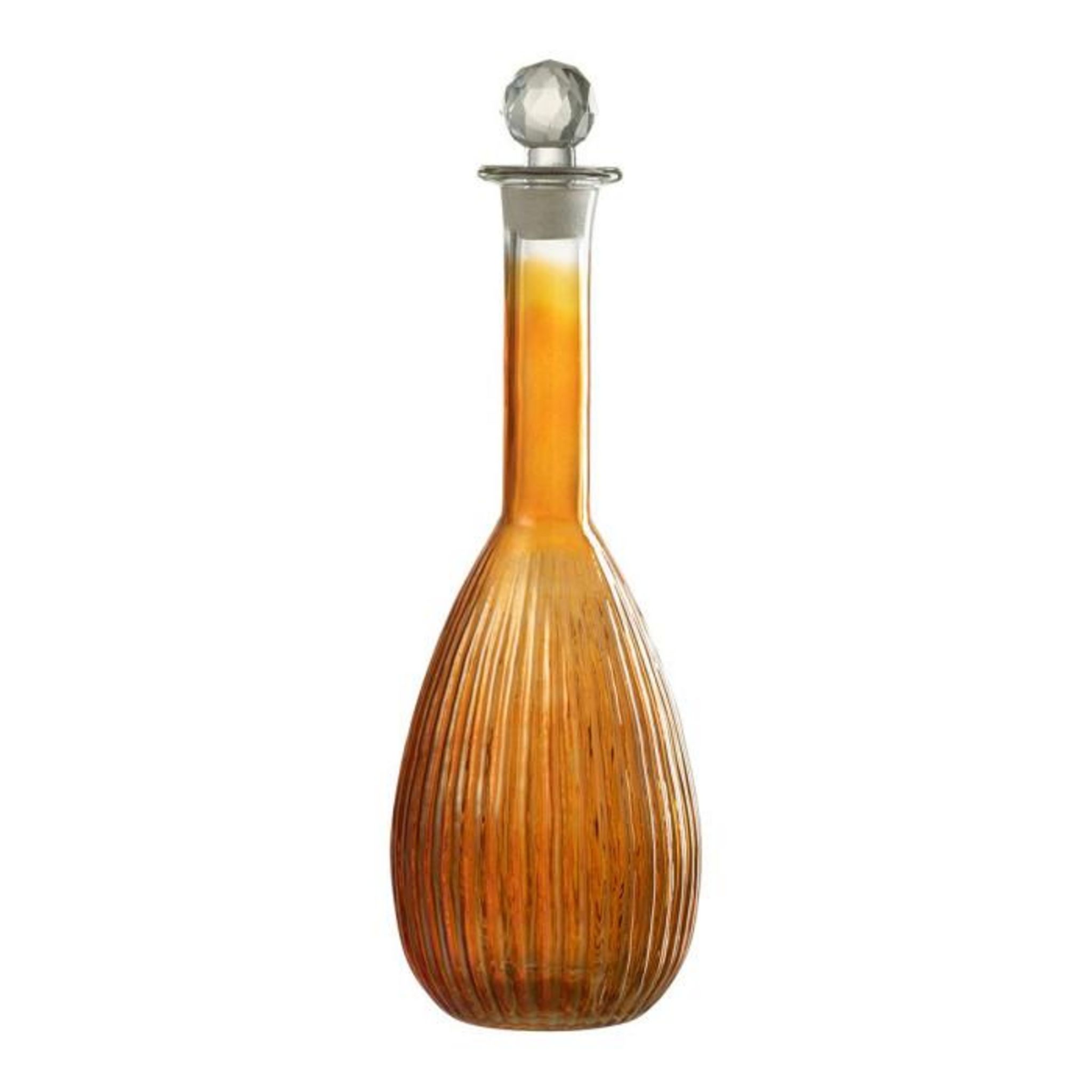 Paris Prix Carafe en Verre Lignes Anastasia 39cm Orange pas cher ...