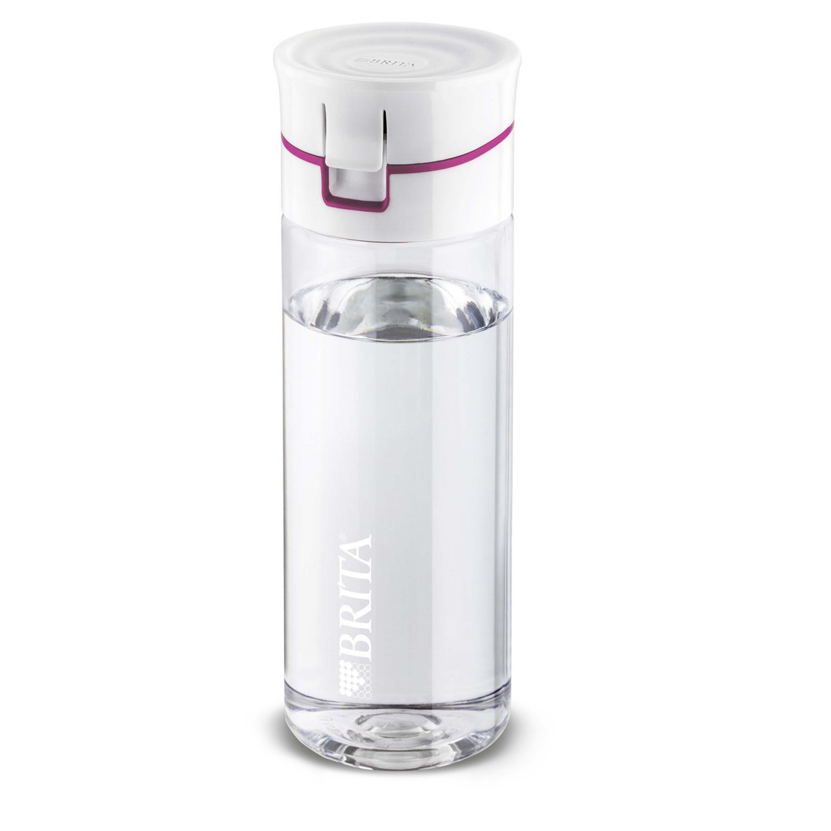 BRITA Bouteille filtrante rose + 4 disques pas cher - Auchan.fr