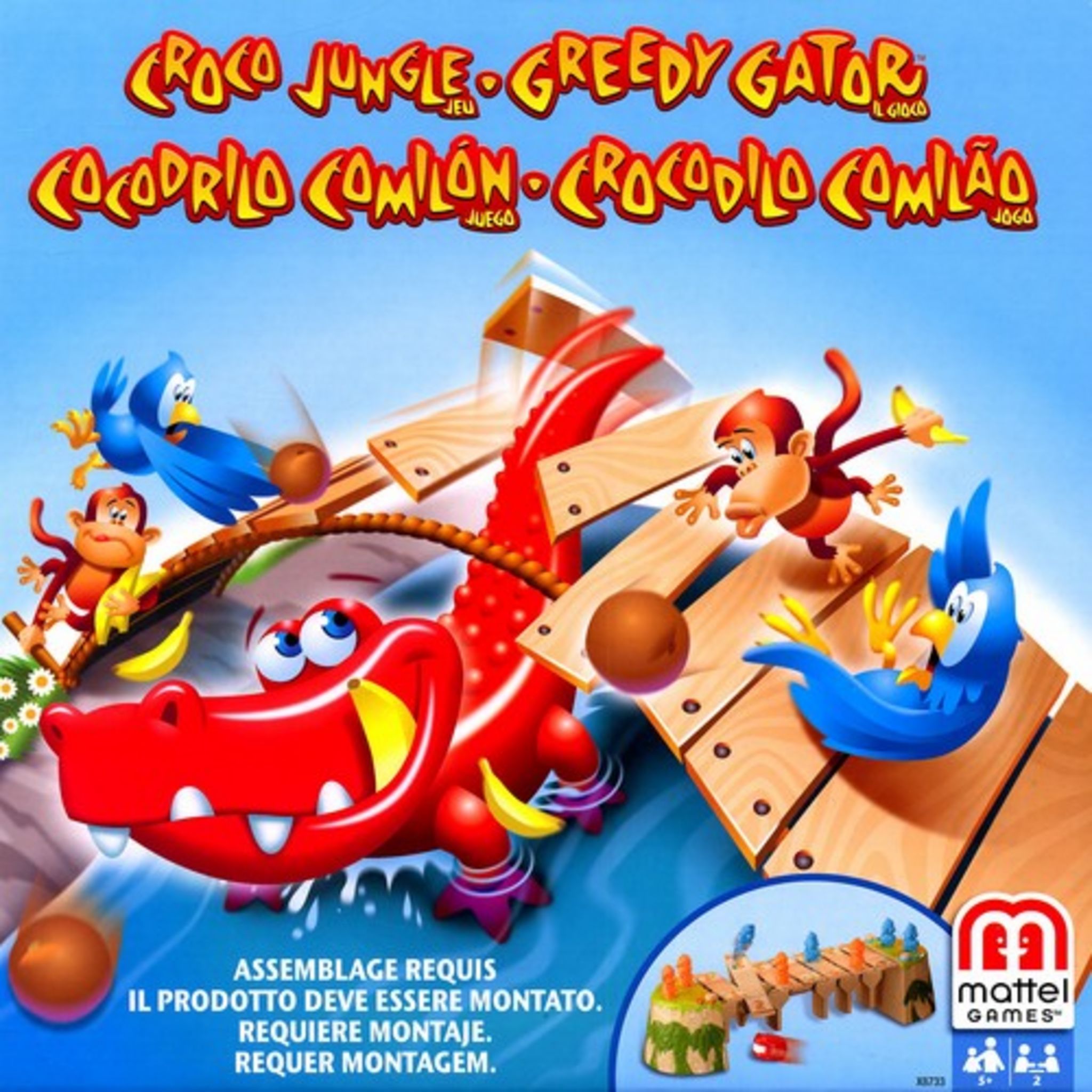 MATTEL Croco Jungle pas cher - Auchan.fr