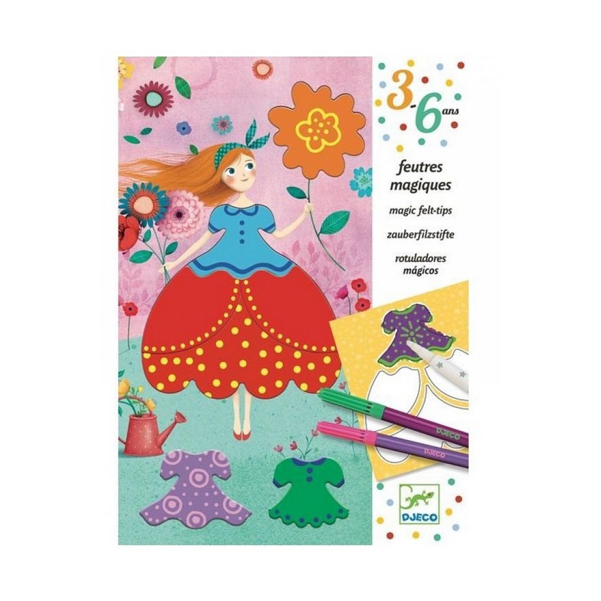 Djeco Coloriage Les jolies robes de Marie pas cher - Auchan.fr