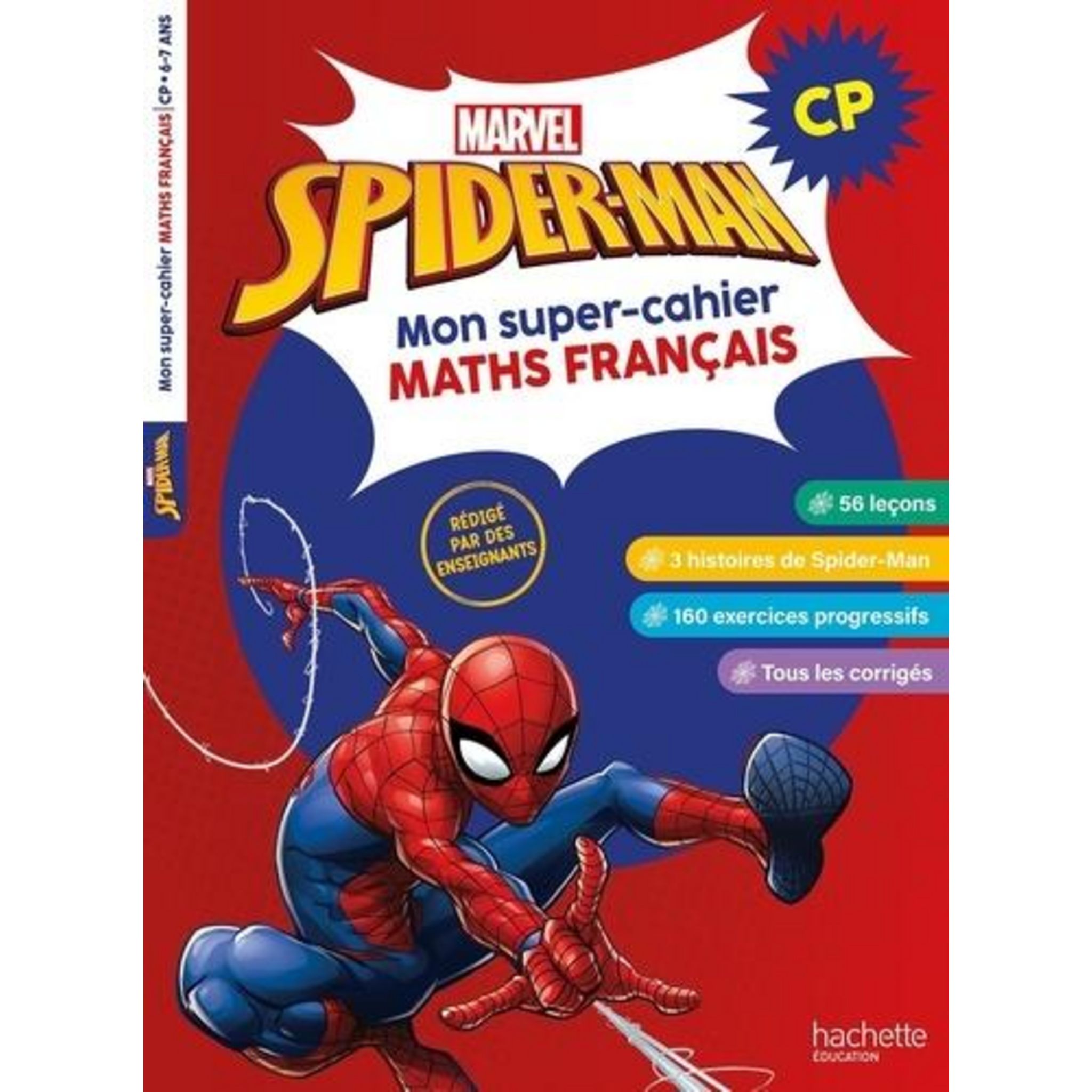 MON SUPER-CAHIER MATHS FRANCAIS MARVEL SPIDER-MAN CP. CP, Boubault ...