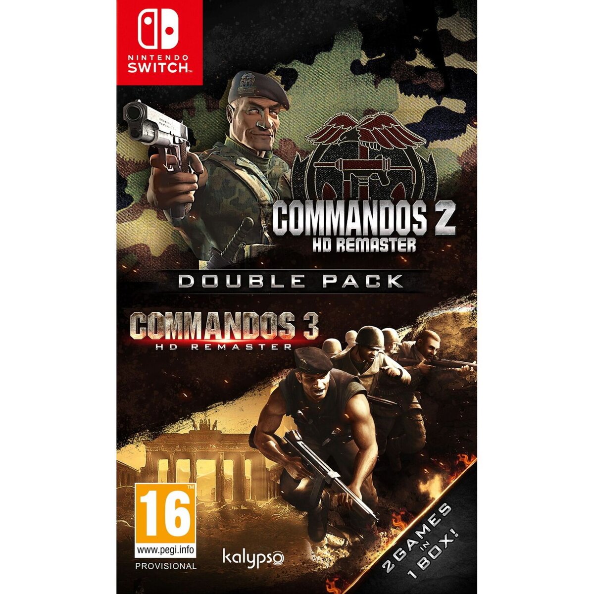 Commandos 2 & 3 - HD Remaster Double Pack Nintendo Switch pas cher - Auchan.fr