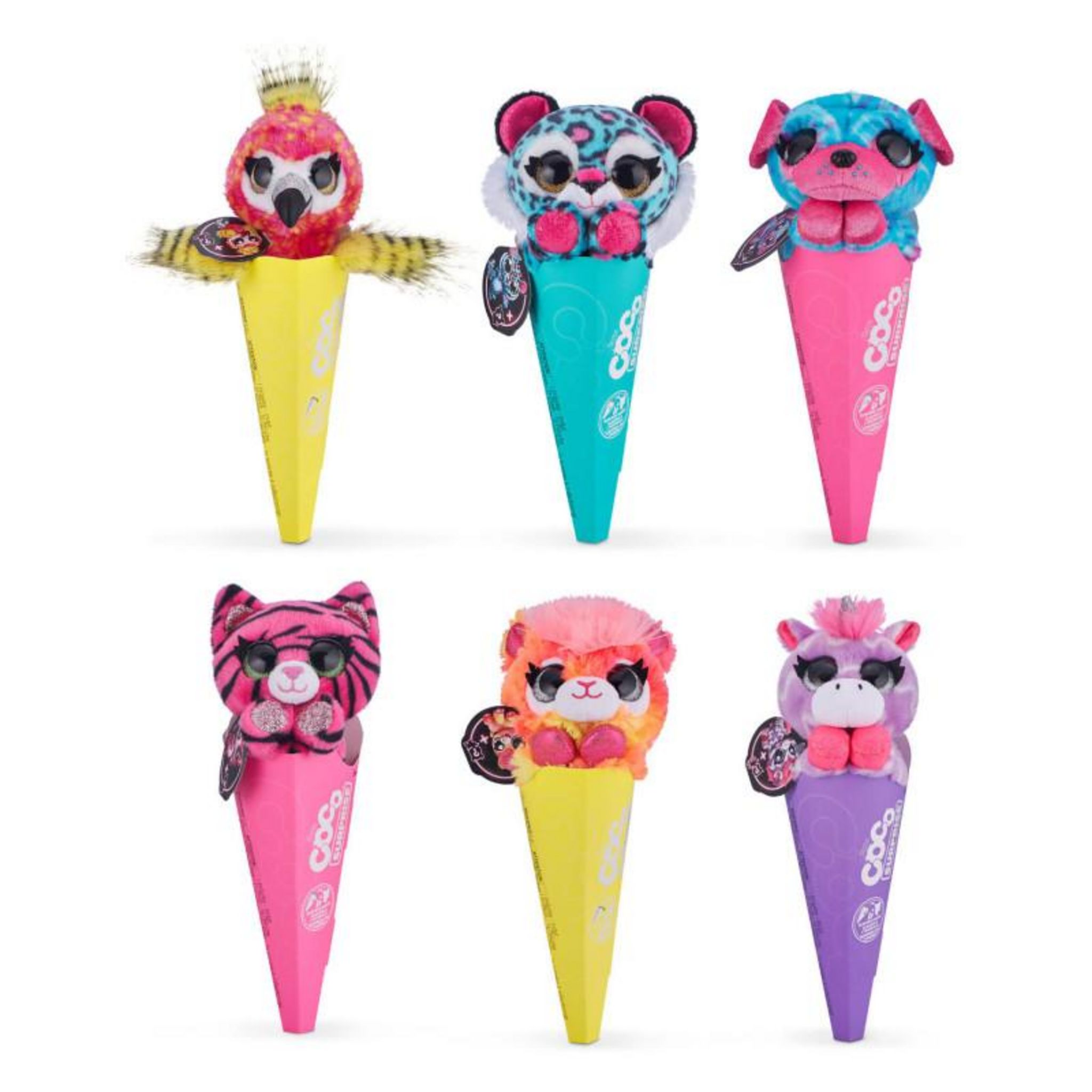 ZURU ZURU Coco Surprise Ice Cream Cone with Cuddle Neon 9609 pas cher ...