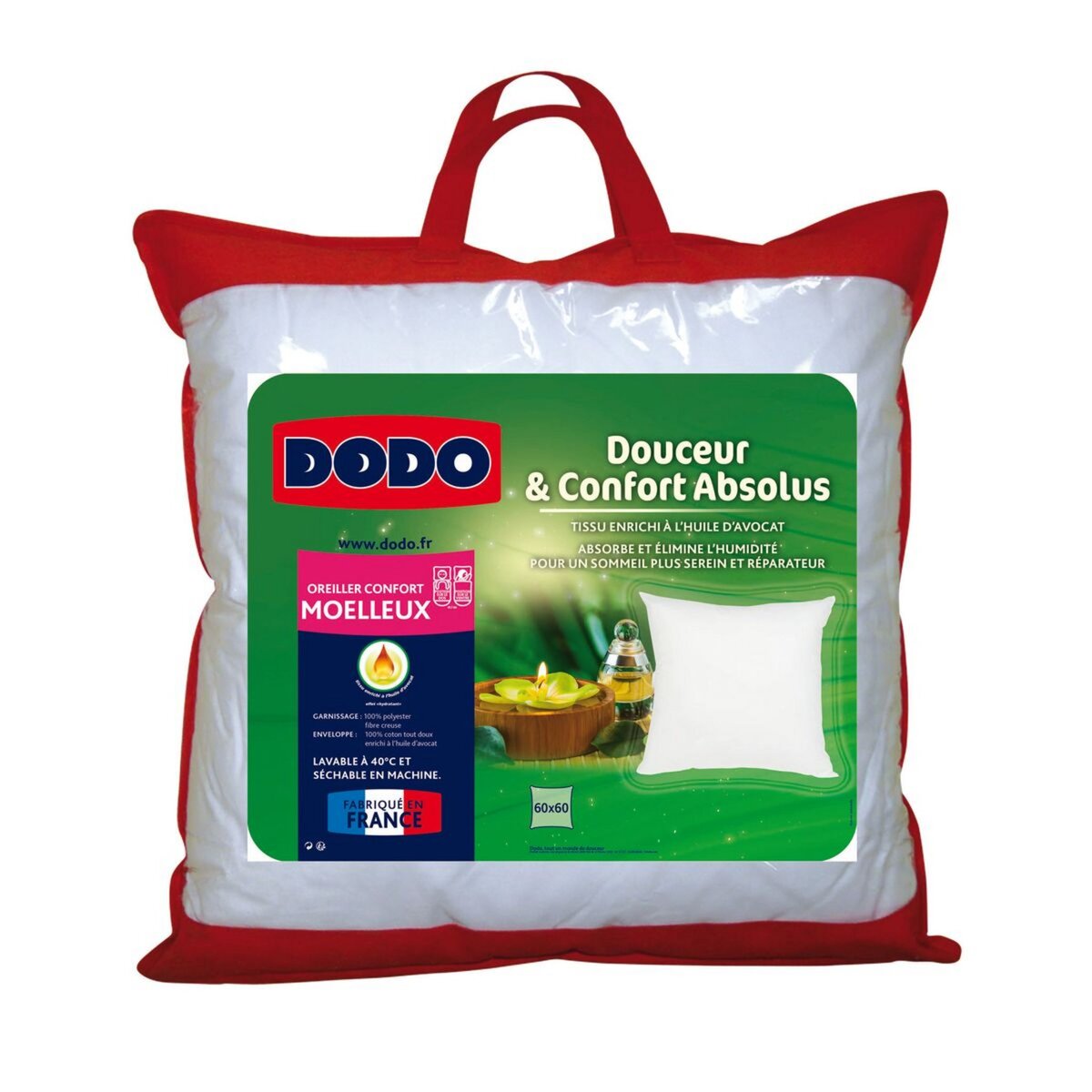 DODO Oreiller Médium Danemark pas cher - Auchan.fr