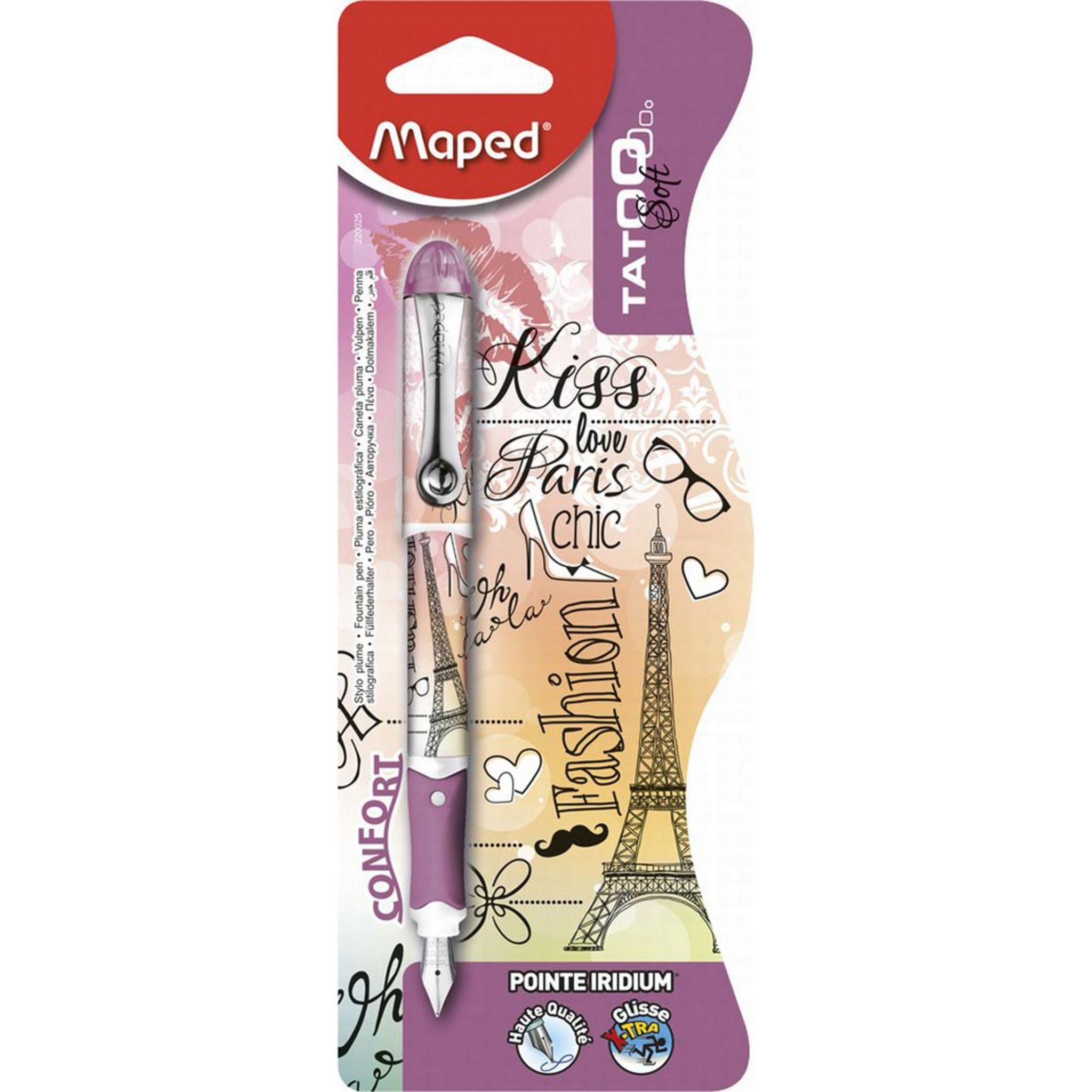 MAPED Stylo plume Tatoo Paris pas cher - Auchan.fr