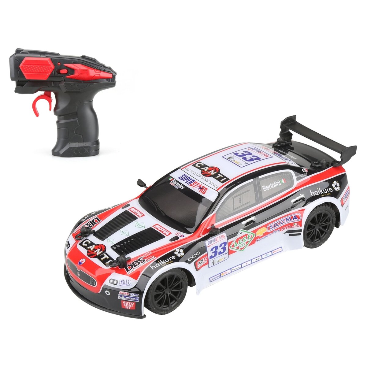 One Two Fun Voiture radiocommandée licence racing échelle 1/24e - Maserati pas cher - Auchan.fr