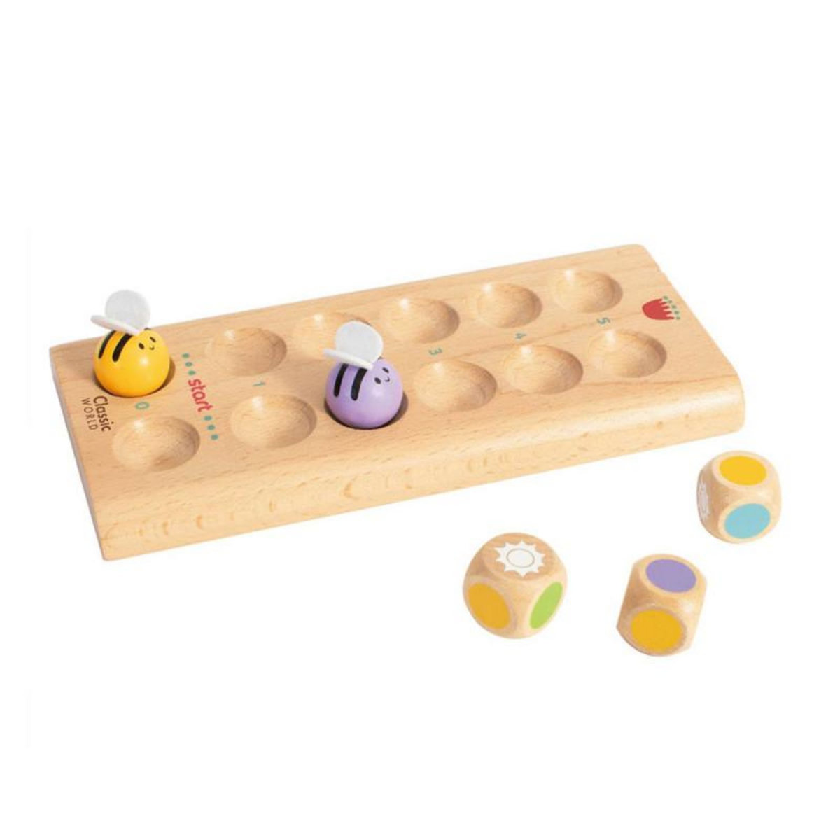 CLASSIC WORLD Classic World Wooden Bee Race 20140 pas cher - Auchan.fr