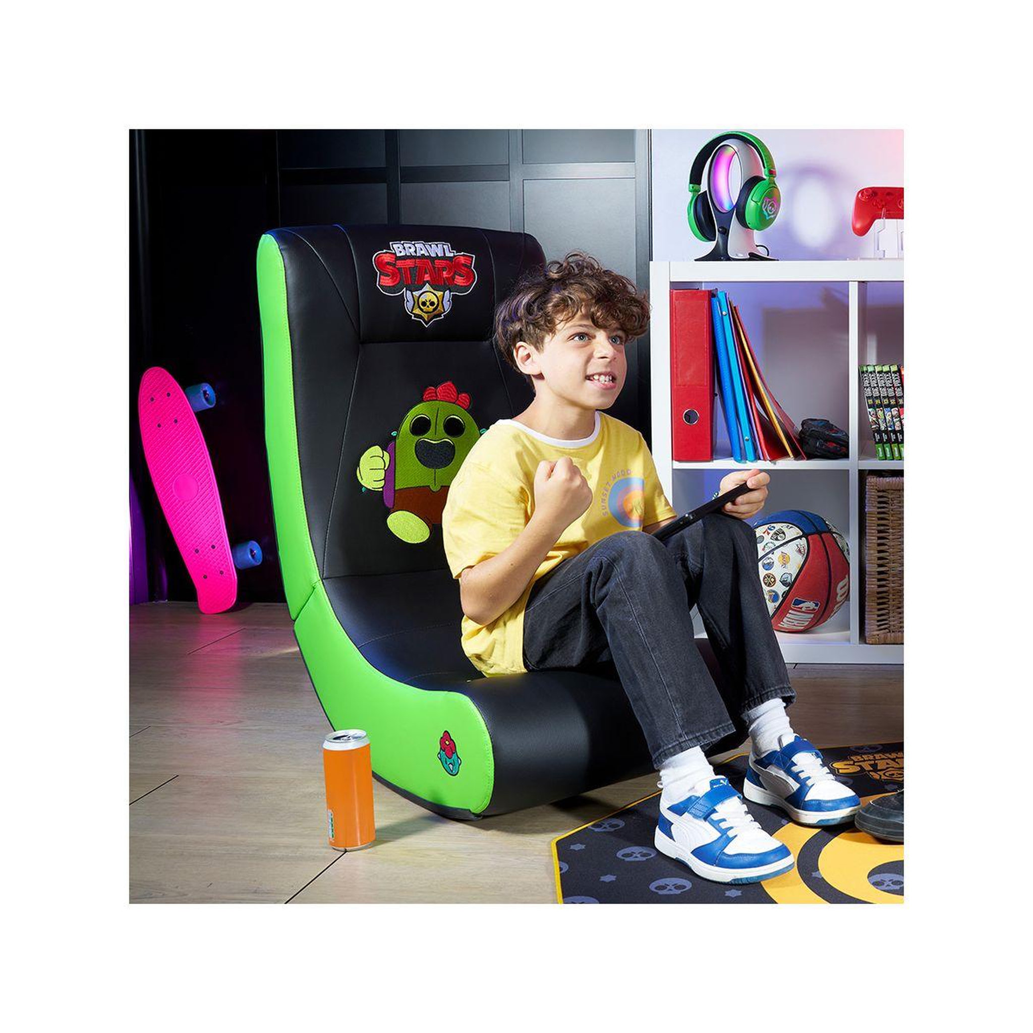 Subsonic Chaise gaming ROCKER SEAT SPIKE pas cher - Auchan.fr