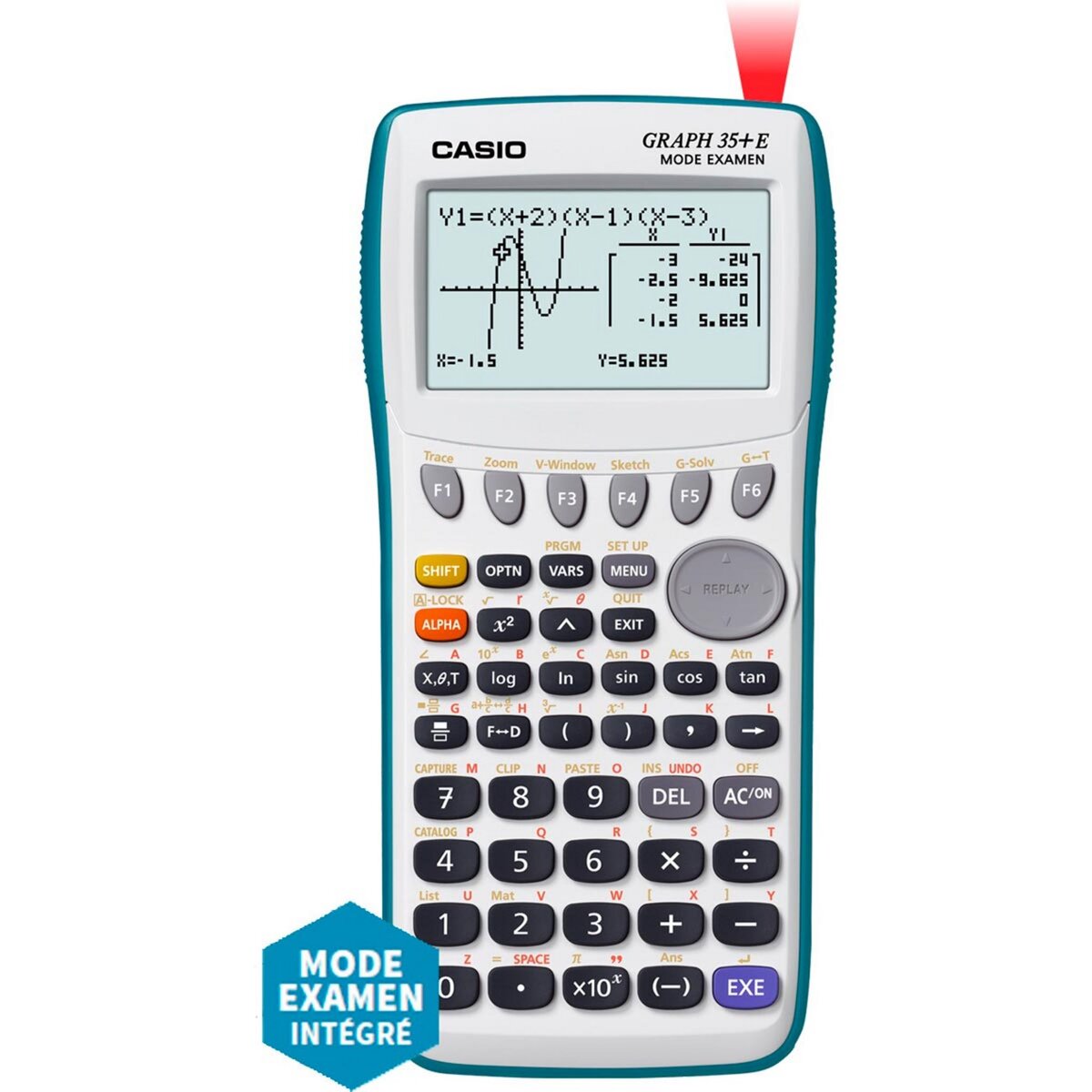 CASIO Calculatrice graphique programmable Graph 35+E pas cher - Auchan.fr