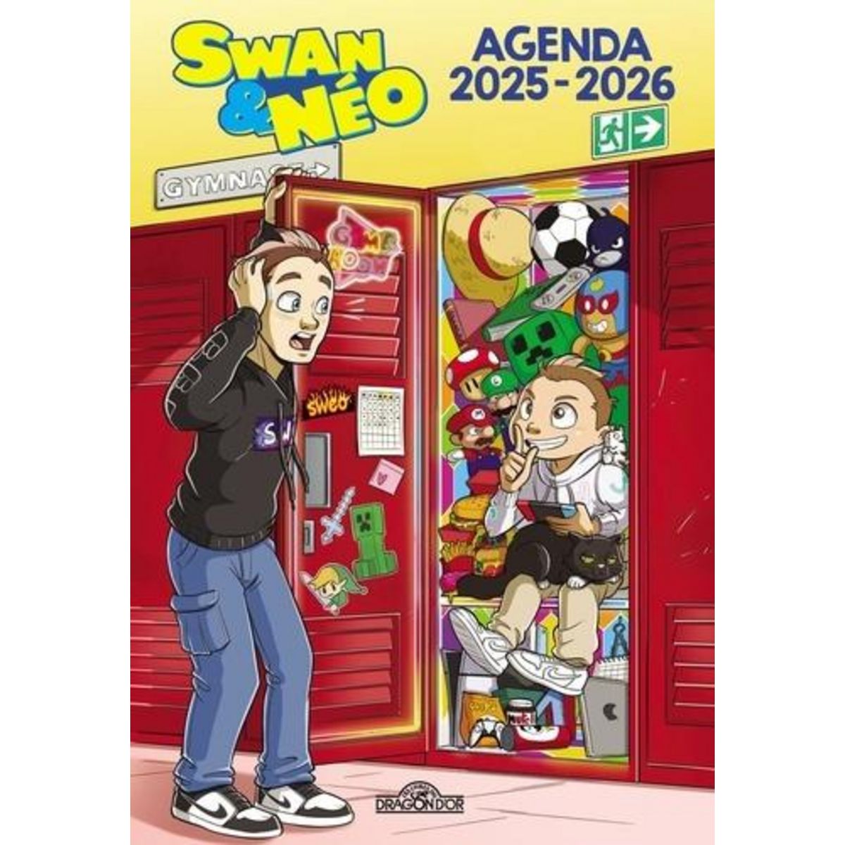 AGENDA SWAN NEO EDITION 2025 2026 Dragon D or Pas Cher Auchan fr