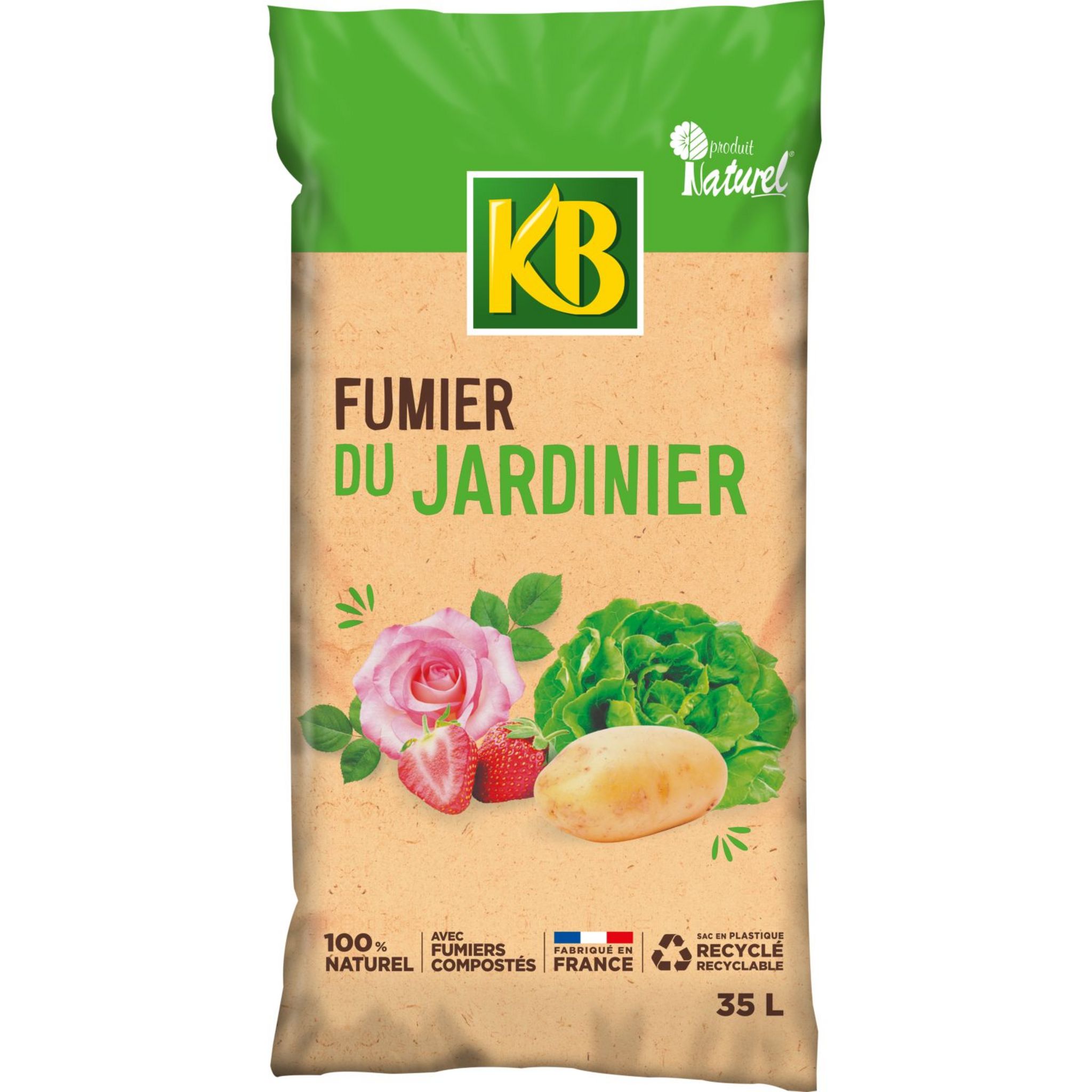 KB Fumier du jardinier - 35 L pas cher - Auchan.fr