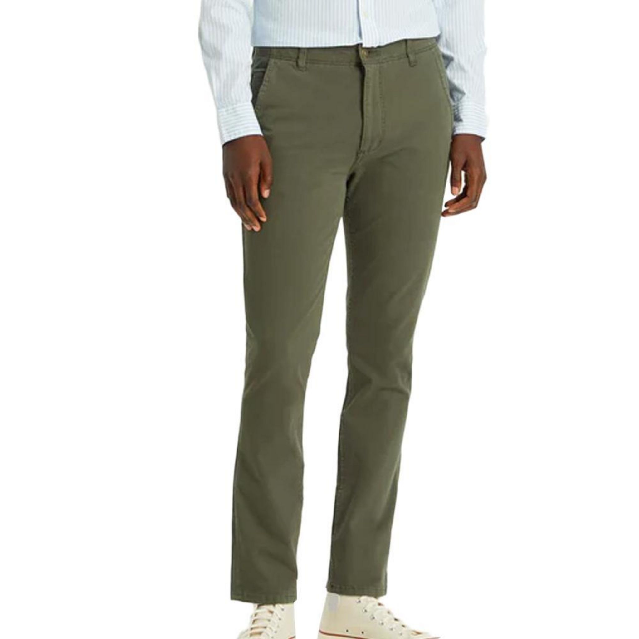DOCKERS Pantalon Skinny Homme Dockers Alpha Khaki 360 pas cher - Auchan.fr