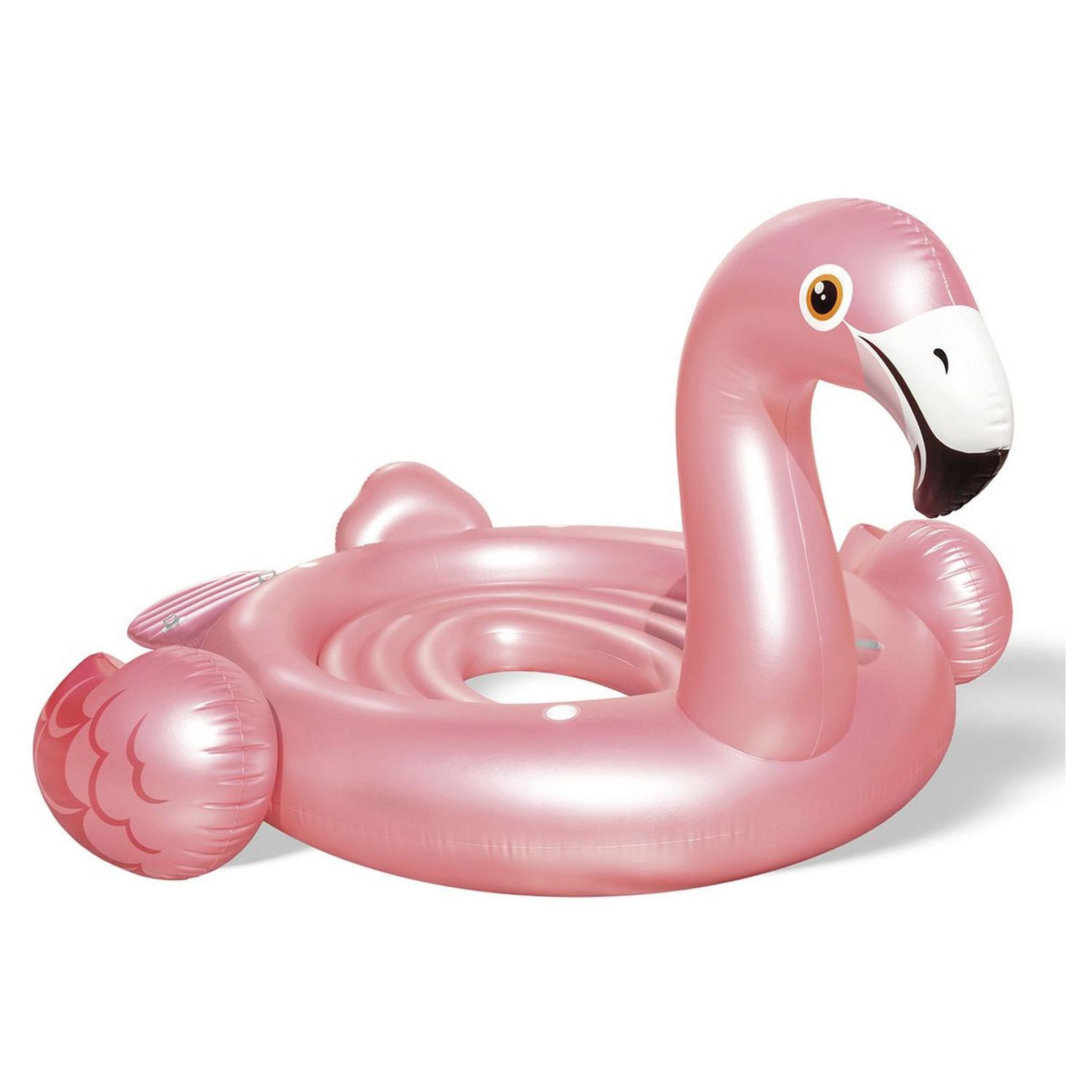 INTEX Ile flottante gonflable Flamant Rose 358 X 315 X 163 cm pas cher ...