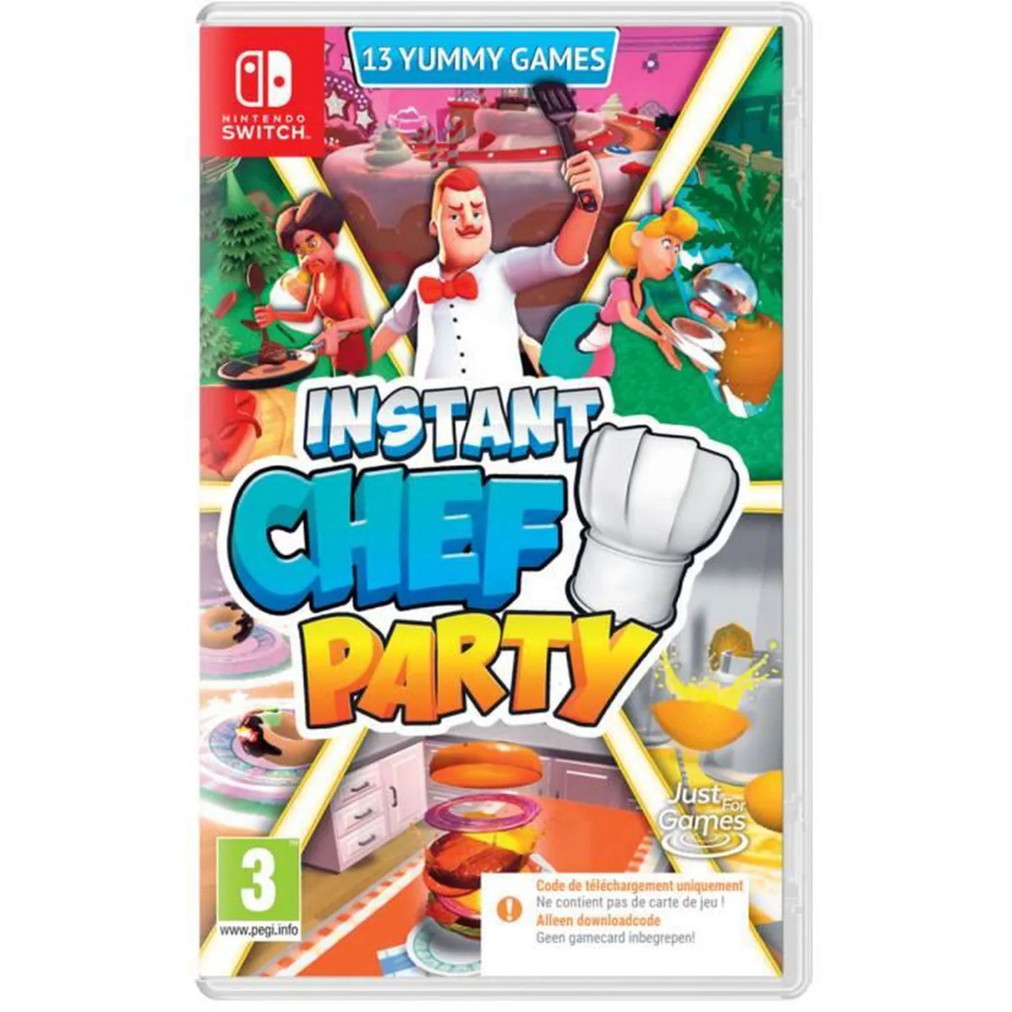 INSTANT Chef Party Nintendo Switch - Code de Téléchargement pas cher ...