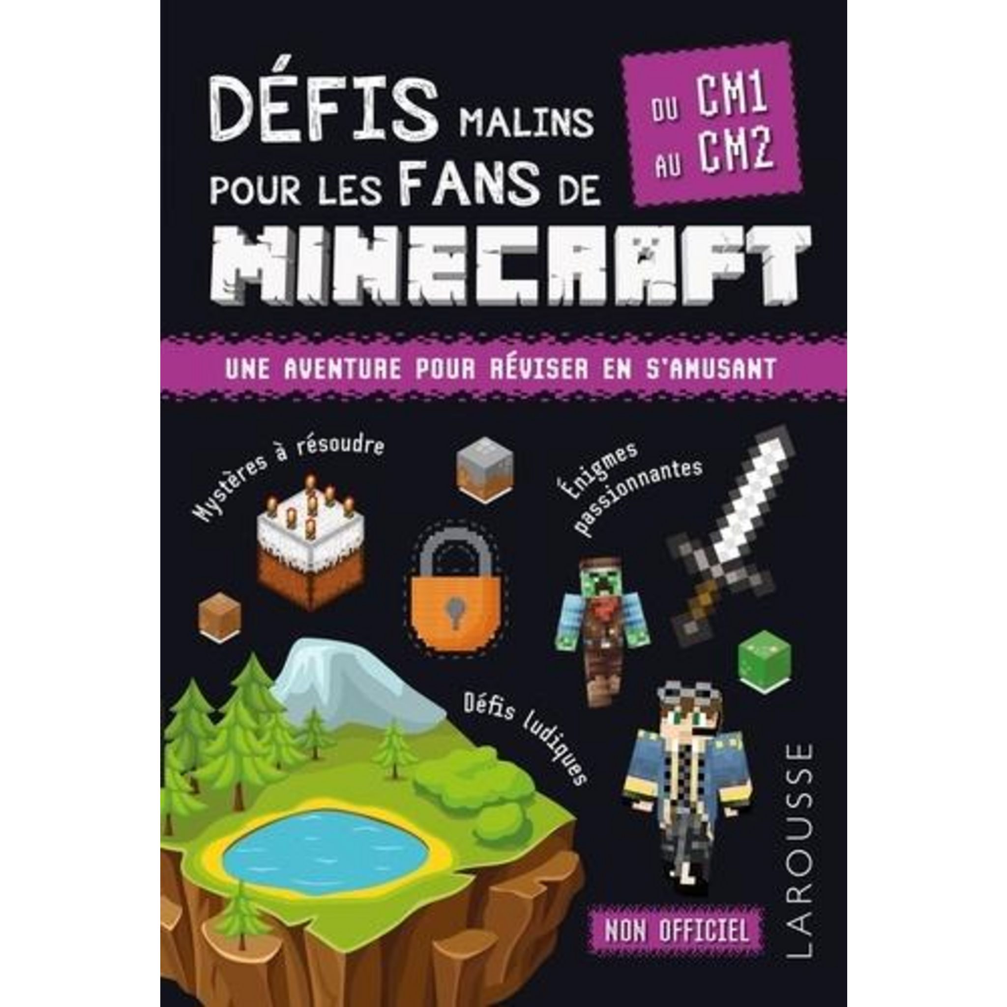 DEFIS MALINS POUR LES FANS DE MINECRAFT. DU CM1 AU CM2, Lecellier ...