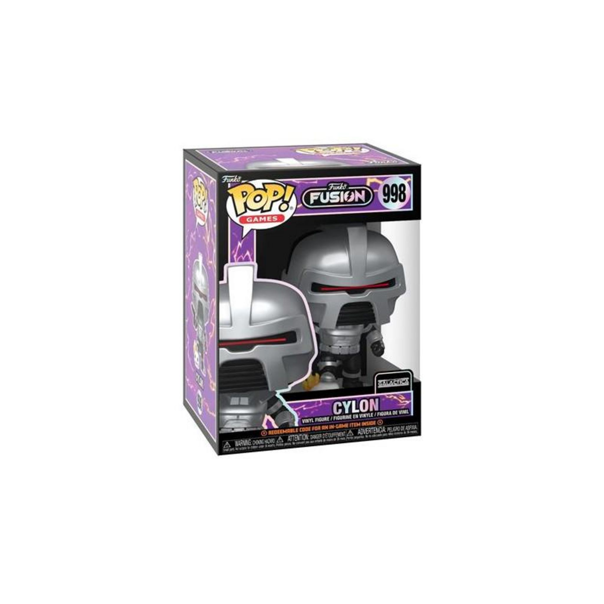 Funko Figurine Funko Pop Games Funko Fusion Cylon with Chase Modèle ...