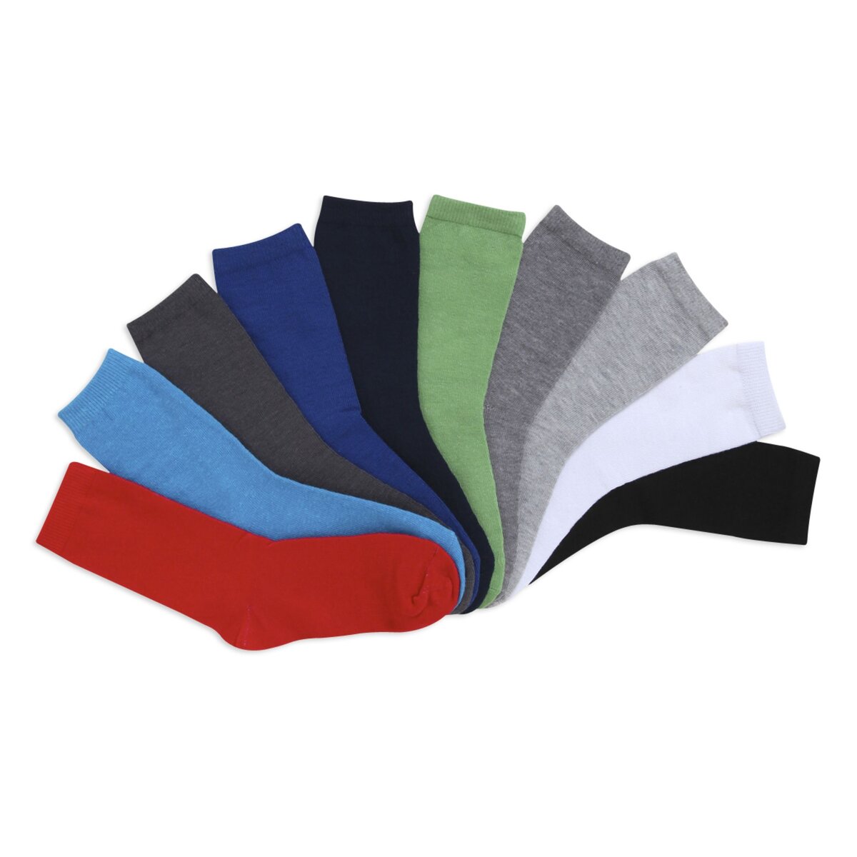 IN EXTENSO Lot de 10 paires de chaussettes pas cher - Auchan.fr