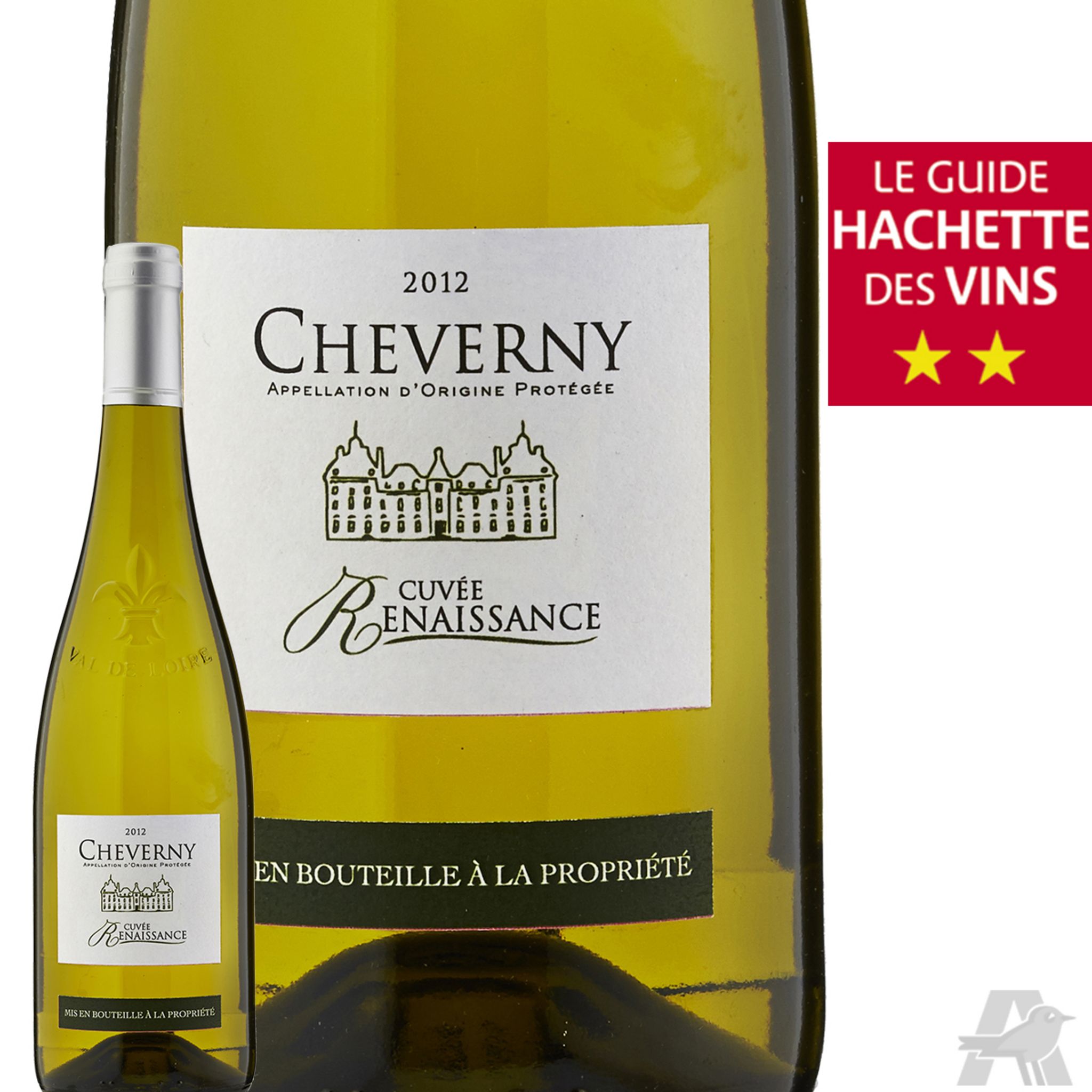 Cheverny Cuvée Renaissance Blanc 2014 pas cher - Auchan.fr